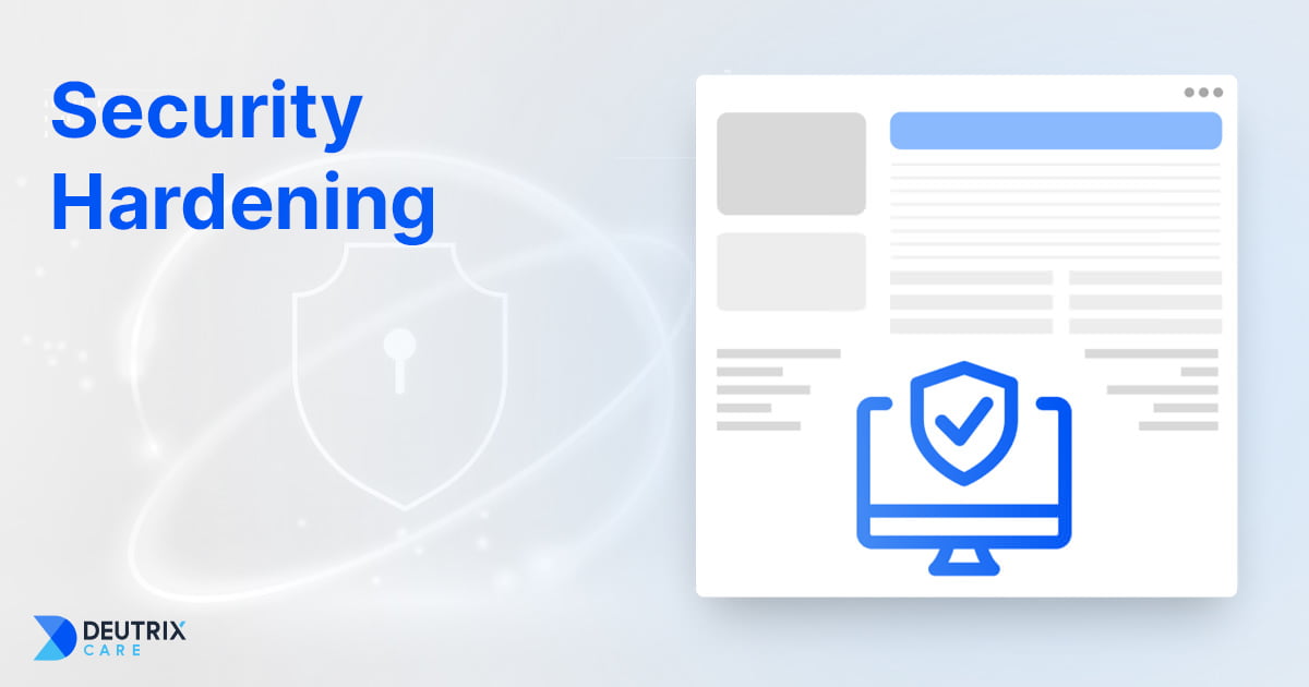 Wordpress Security Hardening Service Deutrix Care